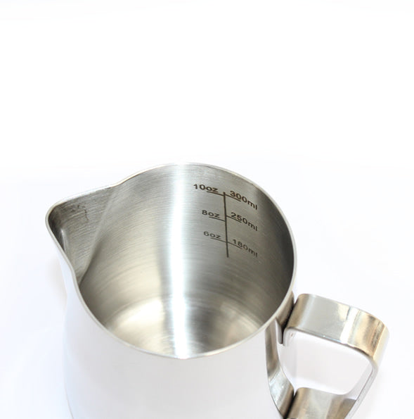 Stainless Steel Jug With Measurements – Coffee-A-Roma